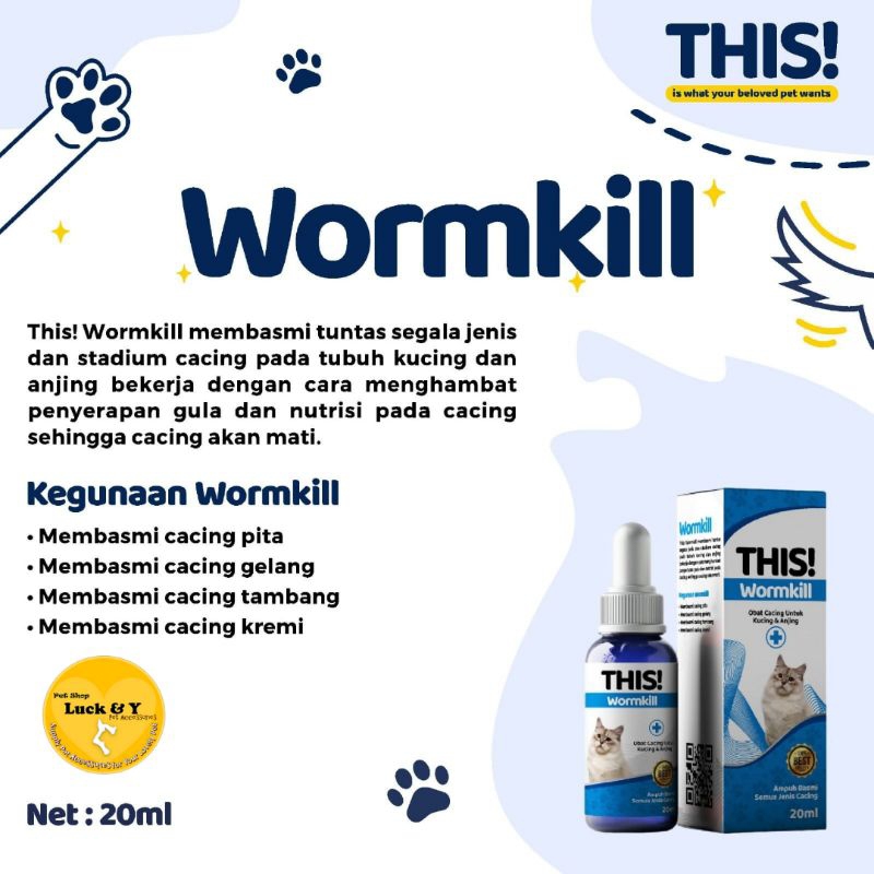 Worm Drops for Dogs and Cats This Wormkill (20 ml) | Shopee Malaysia