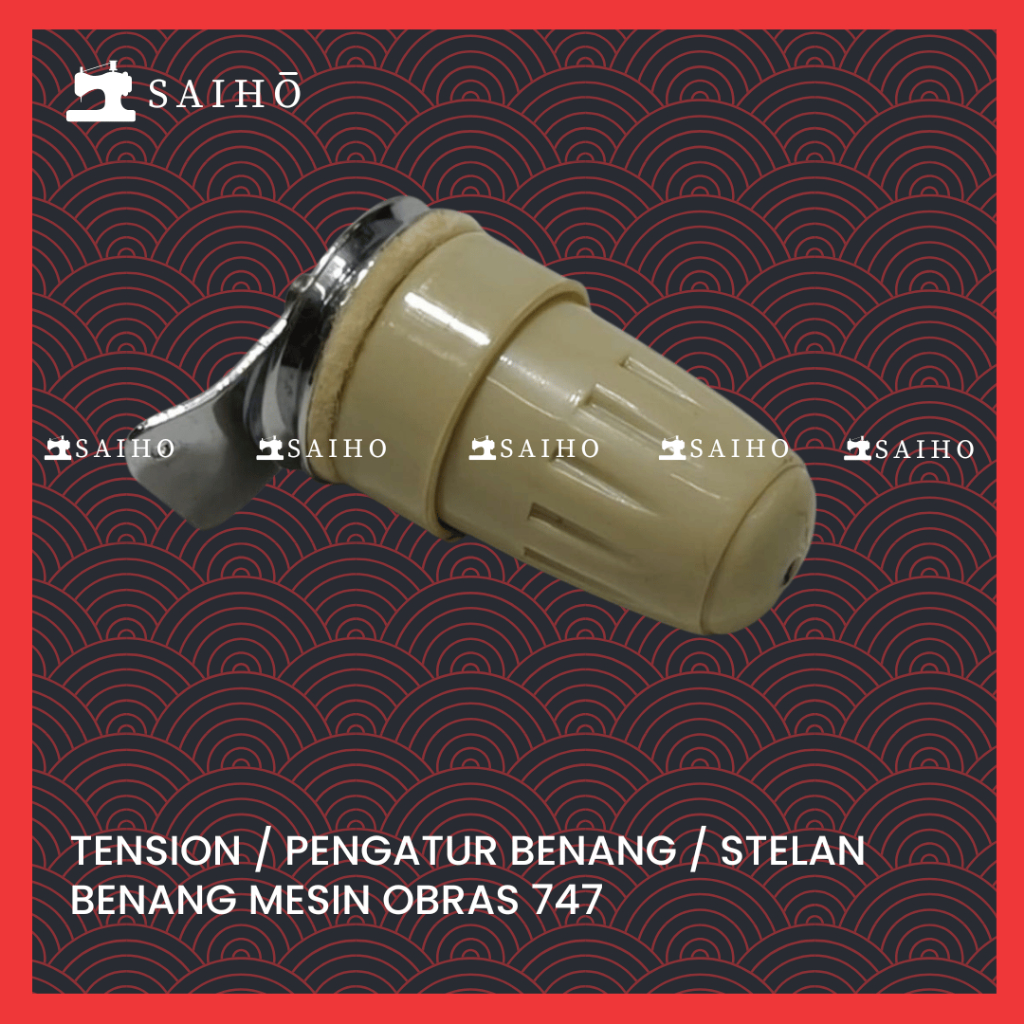 MESIN Tension / Thread Adjuster / Thread Set for 747 Industrial Serger ...