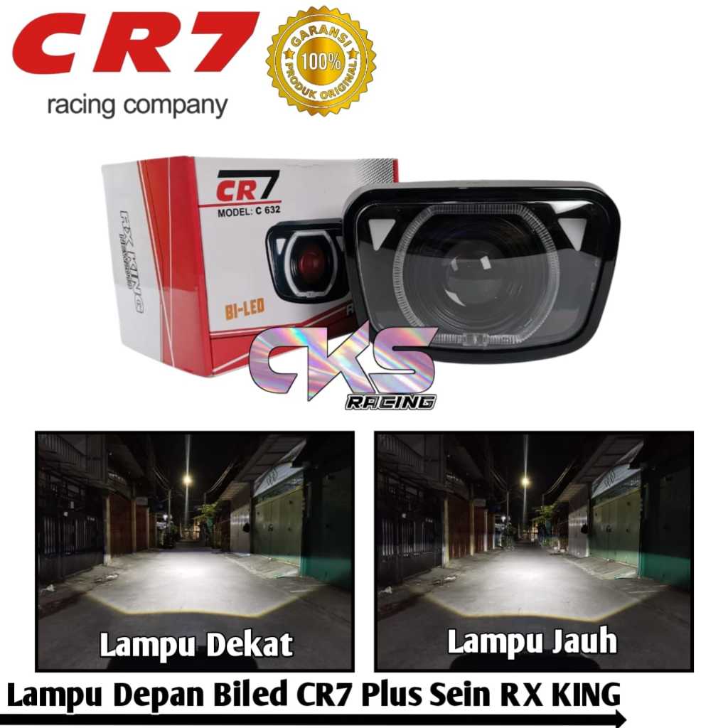 Led Biled Headlamp Oval Biled Matrix Model Original CR7 Headlamp RX ...