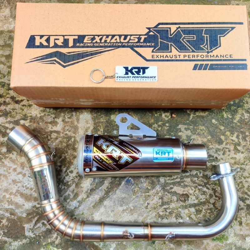 K2 Titan Racing Exhaust Emblem KRT Mio Sporty Smile 150cc 200cc ...