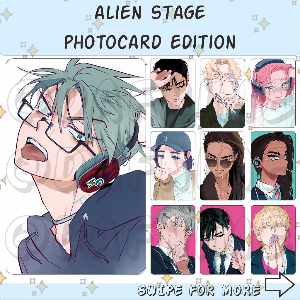 Alien STAGE PHOTOCARD ANIME | Shopee Malaysia