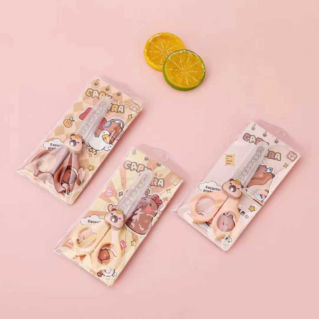 HELLOKITTY Capybara PAPER SCISSORS | Cute SCISSORS | Sanrio SCISSORS ...