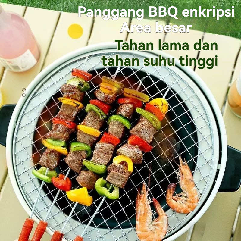 Portable Round Barbeque Grill/Multi-function Satay Grill/BBQ Grill ...