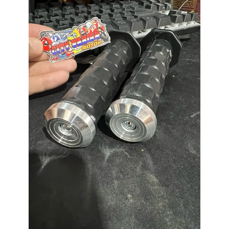 Complete Octagon Grip Package + Heng Handlebar Link Left Right ...