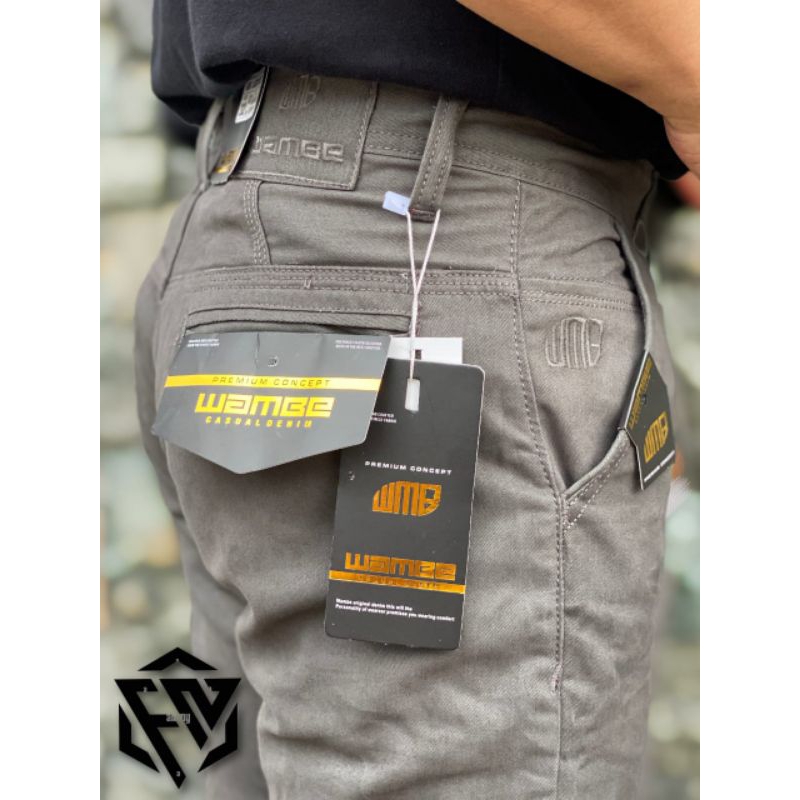 Wambe original cardinal canvas trousers (100% product guarantee) men's ...