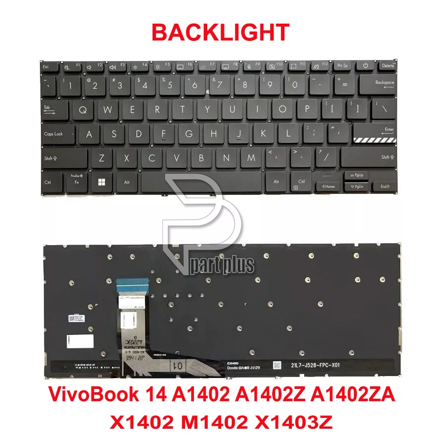 Asus VivoBook 14 A1402 A1402Z A1402ZA Backlight Keyboard | Shopee Malaysia