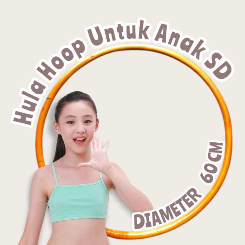 Original Rattan Hula Hoop 60 cm Elementary School Children Hulahoop ...