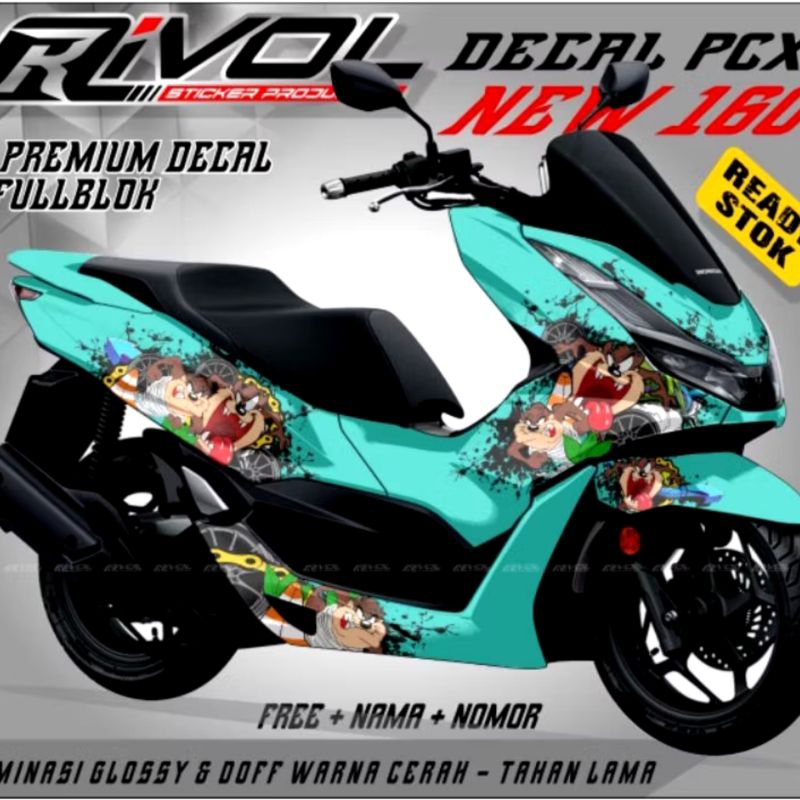 New pcx160/150 full body decal sticker, full block decal variation with ...