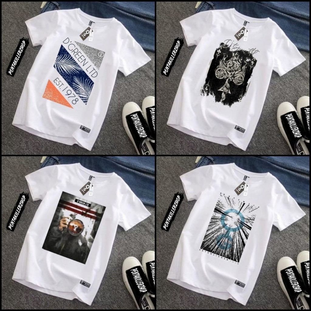 Latest men's dgreen t-shirts / original distro men's t-shirts / simple ...