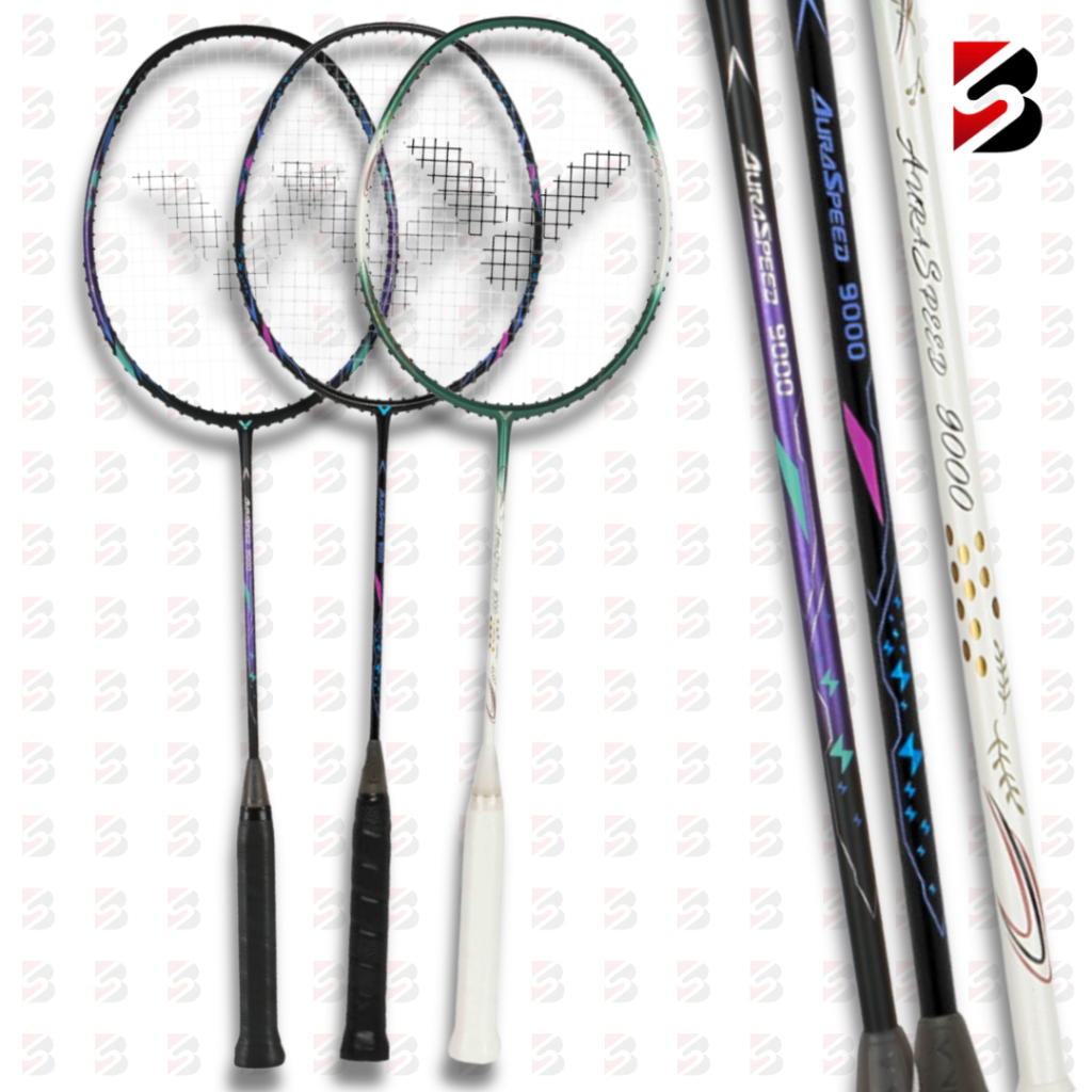 Original VICTOR AURASPEED 9000 BADMINTON Racket | Shopee Malaysia