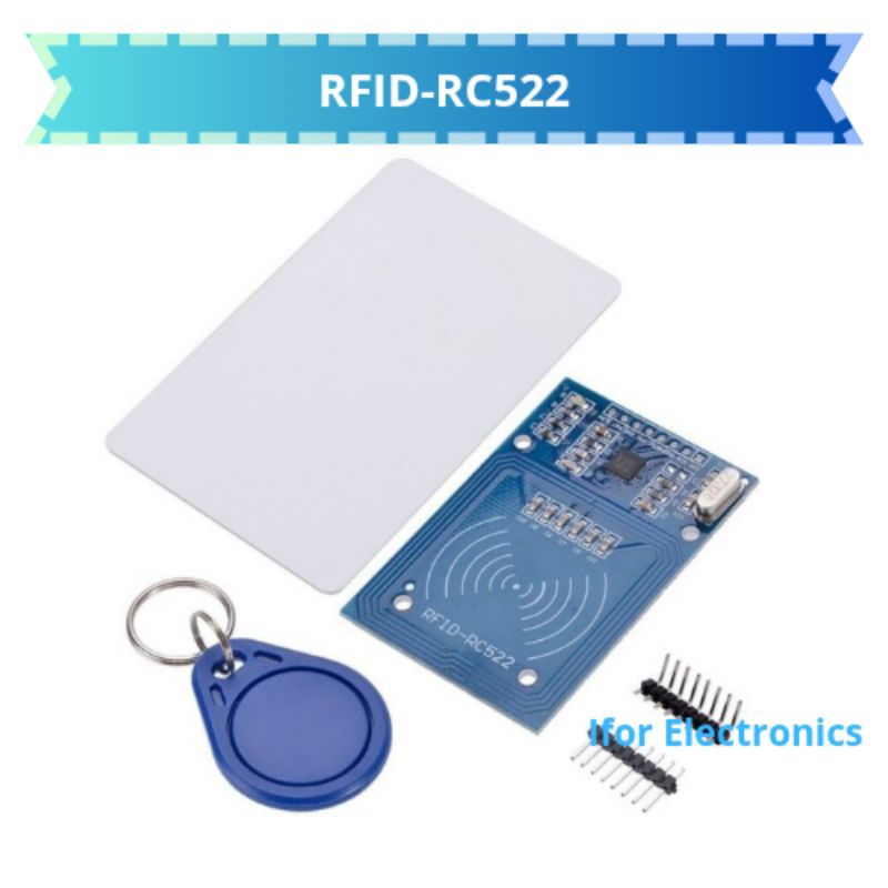 Mfrc-522 RC-522 RFID CARD + KEYCHAIN SENSOR MODULE | Shopee Malaysia