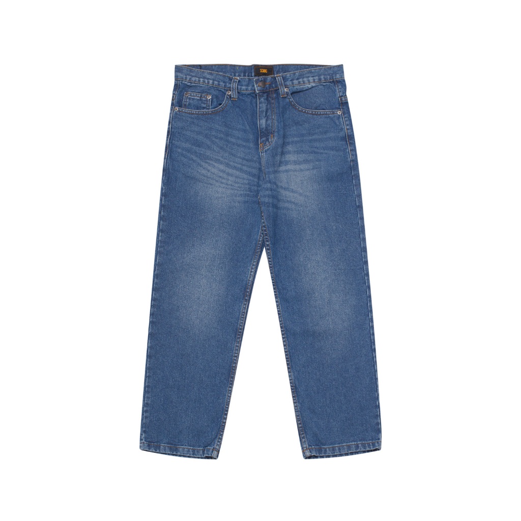 Screamous Long Pants - DENIM TORD BLUE WASH | Shopee Malaysia