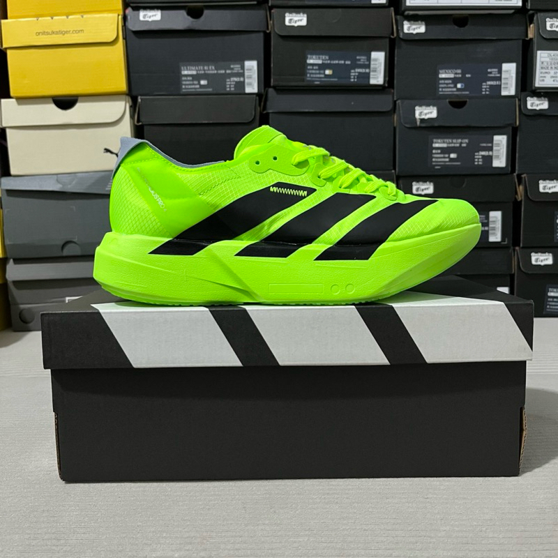 Adidas ADIZERO ADIOS PRO 4 GREEN SHOES | Shopee Malaysia