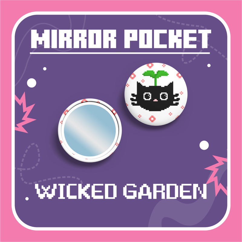Mirror pocket Wicked Garden/Mirror pocket/Pixel art/Animation/Cute ...