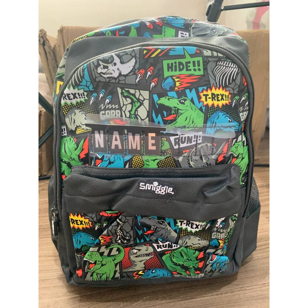 Smiggle Backpack Dino Character Junior Medium and Classic Backpack for ...