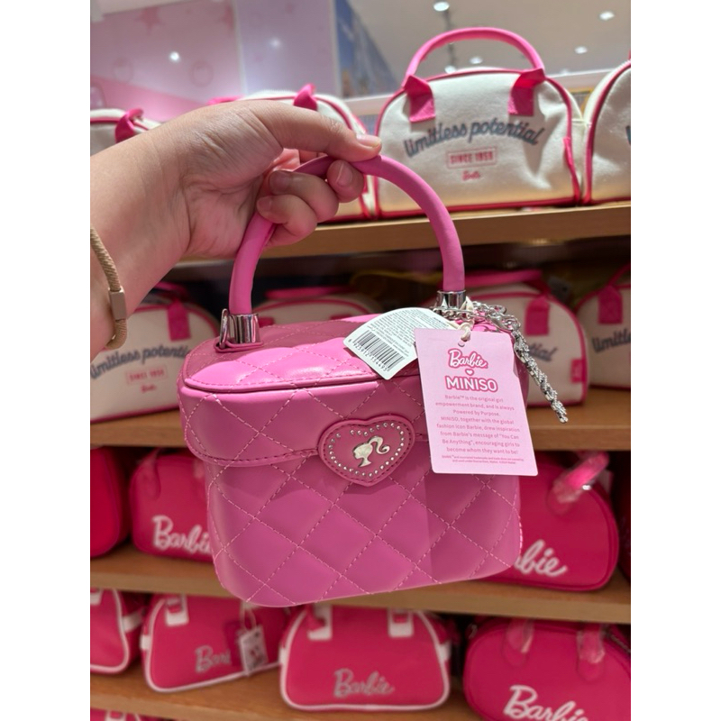 Miniso X BARBIE NEW BARBIE BAG | Shopee Malaysia