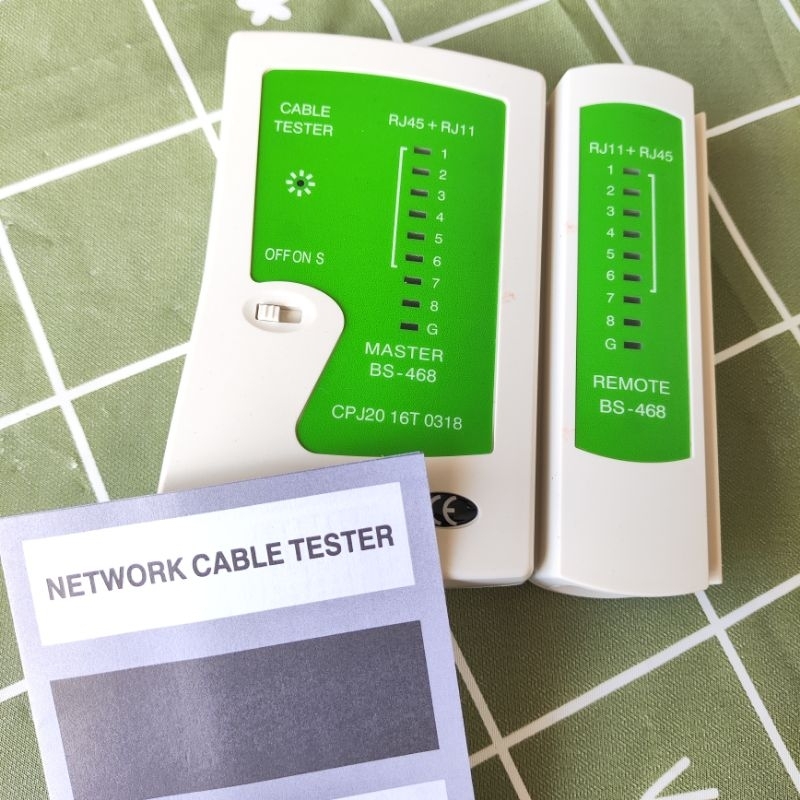Network Cable Tester LAN Tester RJ45 LAN Cable Tester Tool Internet LAN ...