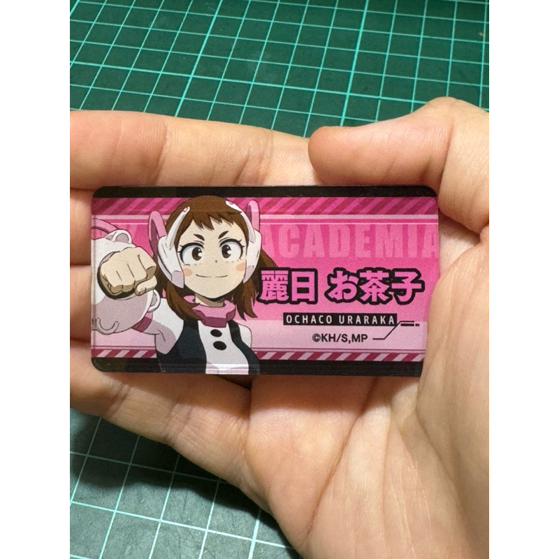 Preloved Name Acrylic Clip Badge Pin Anime Boku No Hero Academia Ochako ...