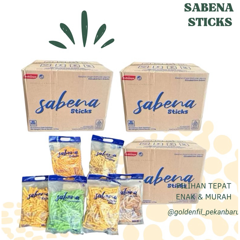 Sabena STICK 360g / VARIOUS FLAVORS CHEESE BALADO BEEF ROASTED CORN ...