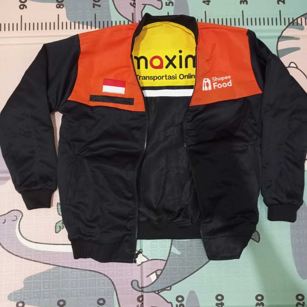 Sopi VS MAXIM LOGO EMBROIDERED REAL PICT jacket READY SIZE JUMBO 4XL ...