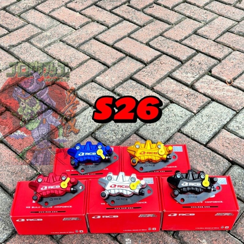 Rcb S26 MIO SMILE CALIPER MIO SPORTY FINO JUPITER MX VEGA ZR XEON ...
