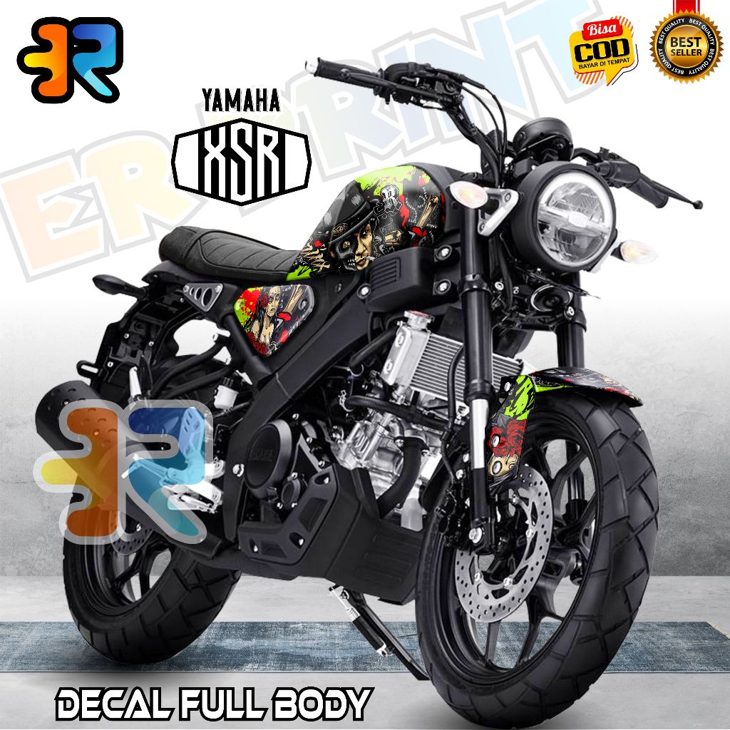 Xsr Decal Full Body Sticker Jerinx Design Variations | Shopee Malaysia
