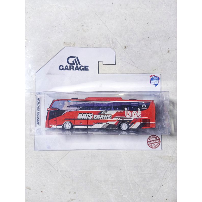 Miniatu bus BRIS TRANS Nagita Transport JET bus 5 Mini Diecast bus ...