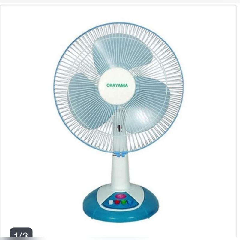 12 inch table fan OKAYAMA Desk fan 12 inch OKAYAMA Sitting fan | Shopee ...