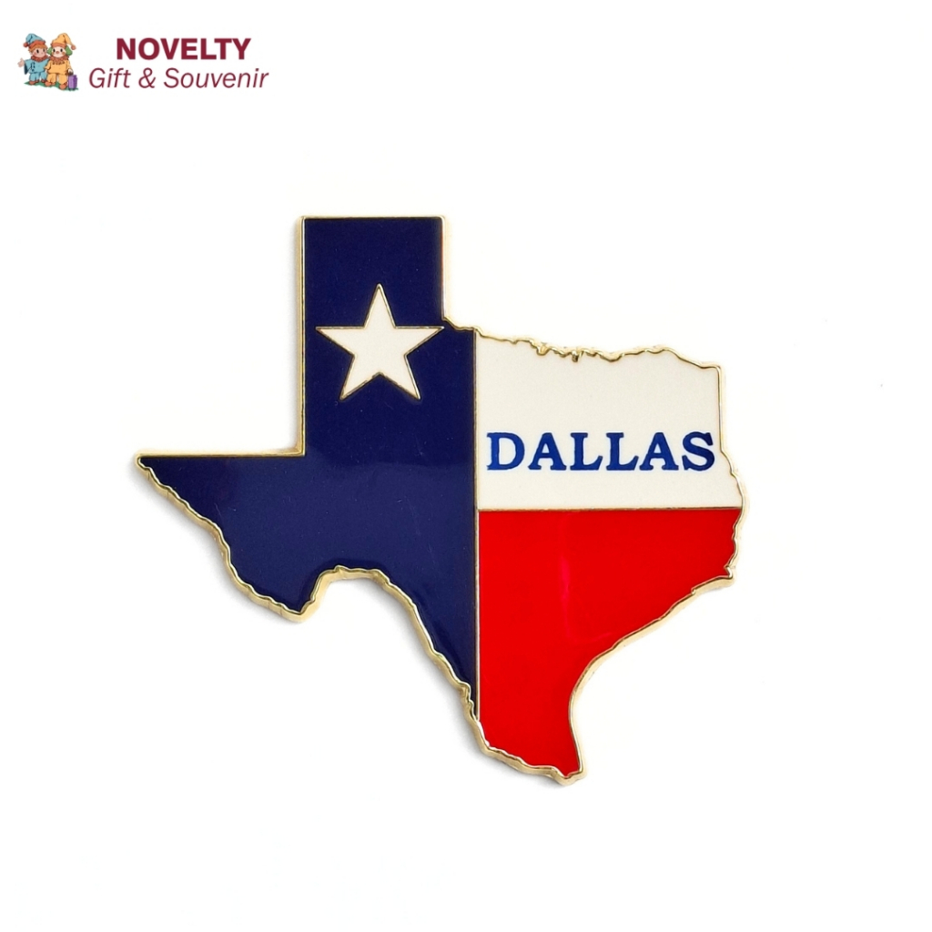Dallas Texas refrigerator magnet Souvenir from America | Shopee Malaysia