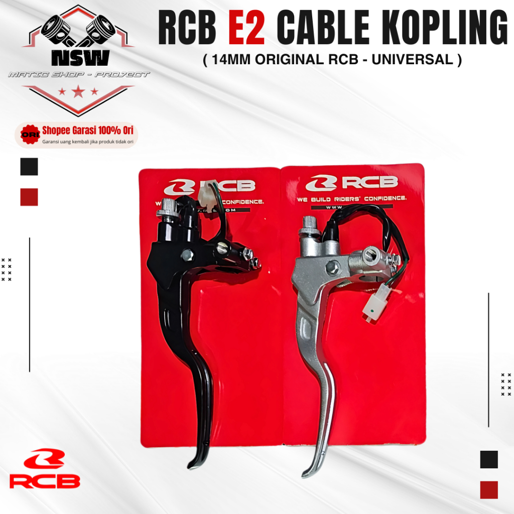RCB E2 Clutch Handle - RCB Racing boy Left Brake CABLE ONLY E2 RCB Left ...