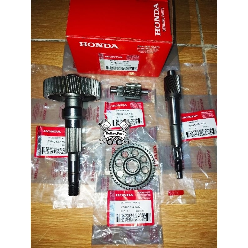 Gear Ratio Gear Ratio Set Honda PCX 160 Vario 160 KODE-K1Z/K2S | Shopee ...