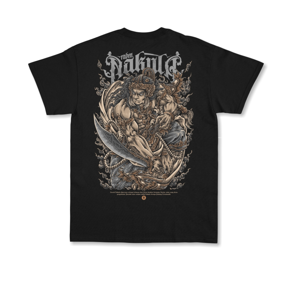 HITAM Orarie NAKULA wayang t-shirt Men's and Women's Distro Clothes ...