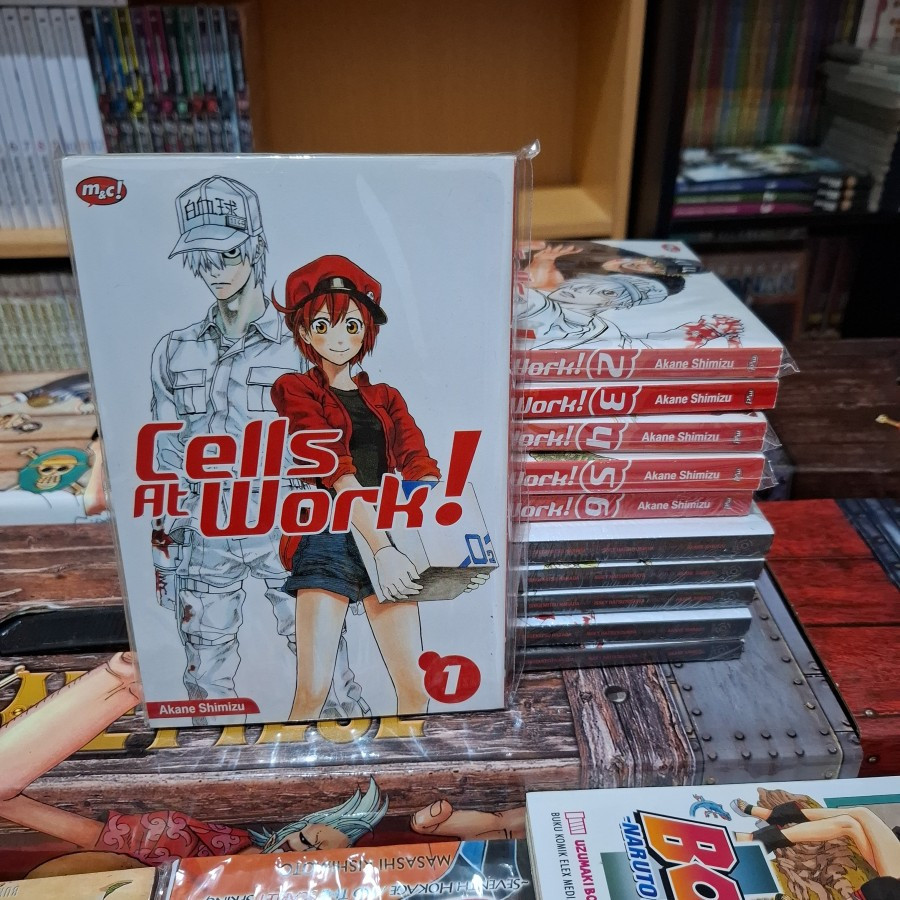 Cells At Work Comic vol 1-6 End + BLACK vol 1-5 by Akane shimizu kolpri ...