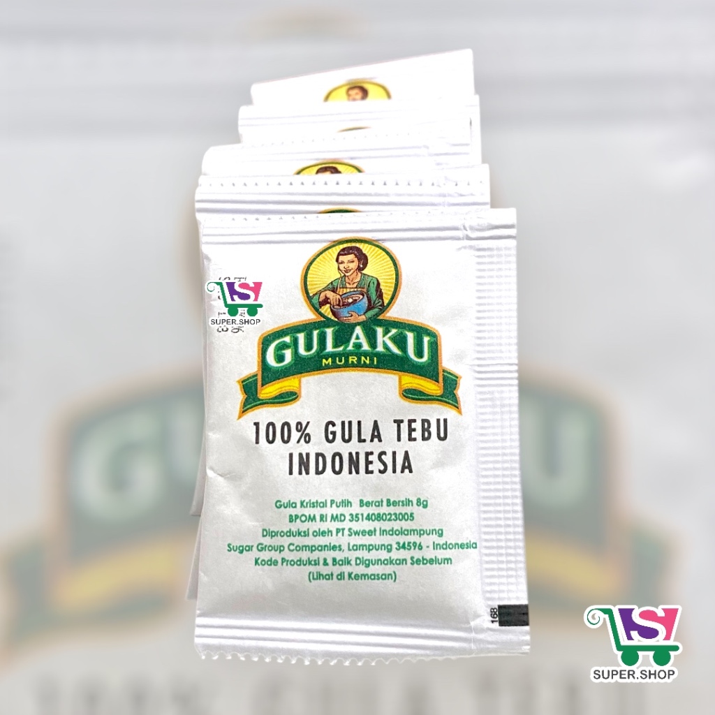 Gulaku 100% Sugar Cane Sachet (10 pcs) | Shopee Malaysia