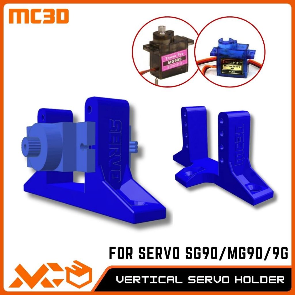 Servo MG90 SG90 Vertical Bracket Mini Servo Holder Mount | Shopee Malaysia