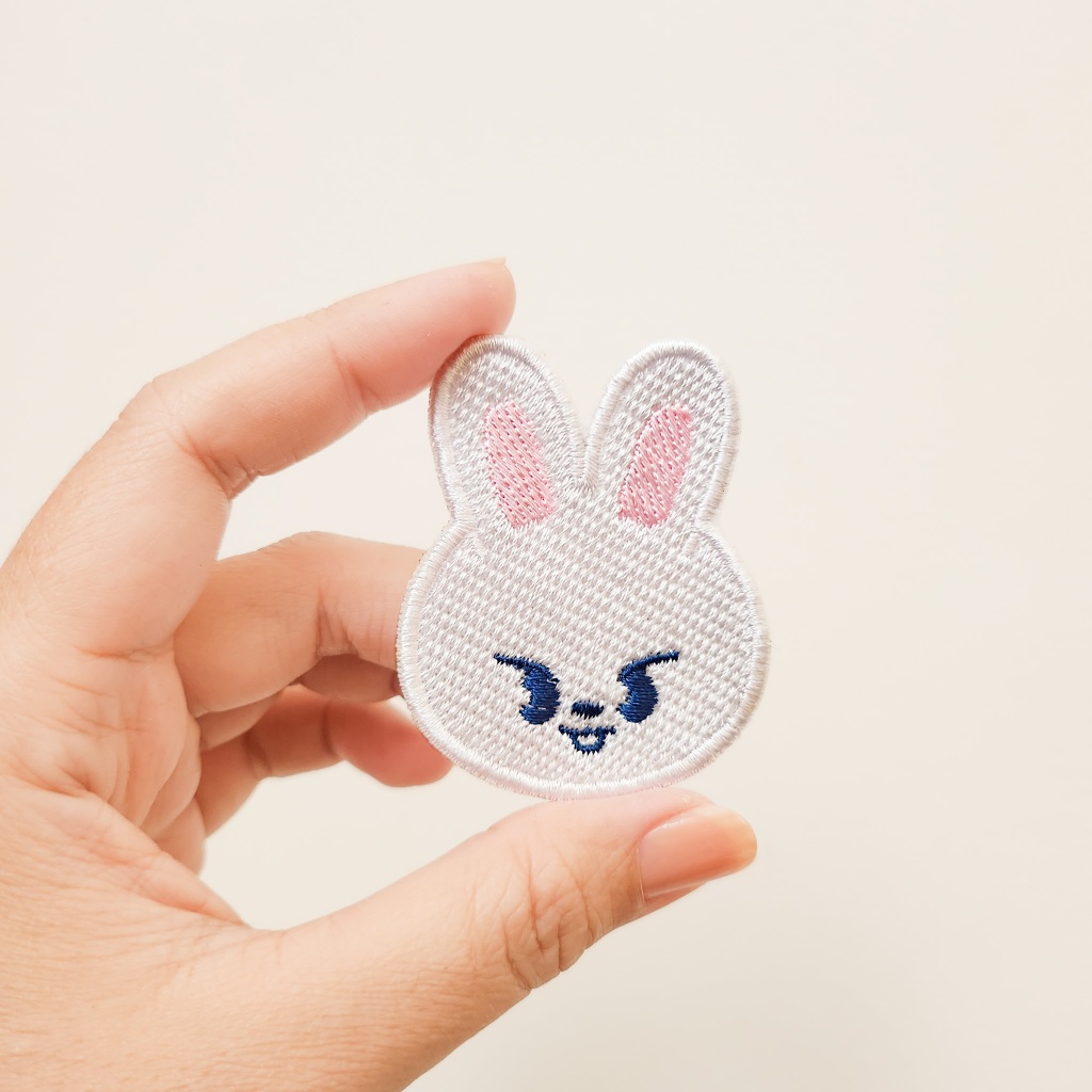 STRAY KIDS EMBROIDERY PATCH LEEBIT SKZOO EMBROIDERED BADGE/ KPOP IRON ...