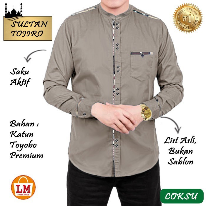 KEMEJA KATUN Vadel - New 2025 koko shirt, jumbo kurta shirt, premium ...