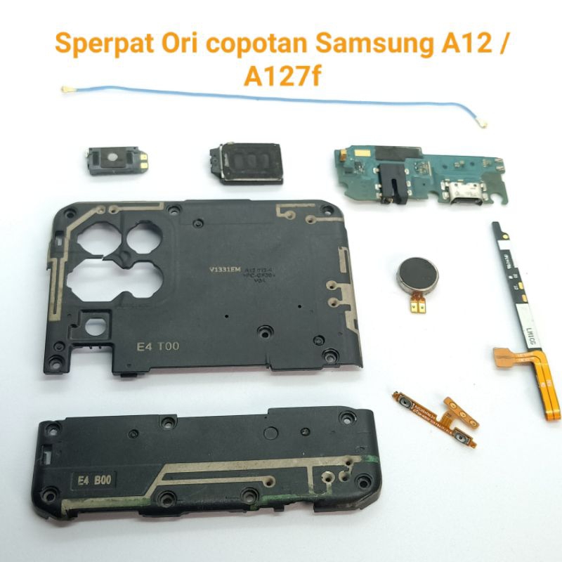 MESIN Sperpat Samsung A12 A127F Original Copotan Upper engine cover ...
