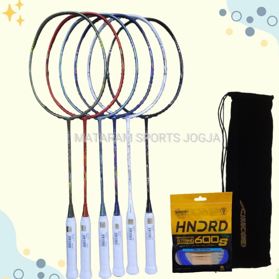 Original Hundred T Rex 800 Badminton Racket | Shopee Malaysia
