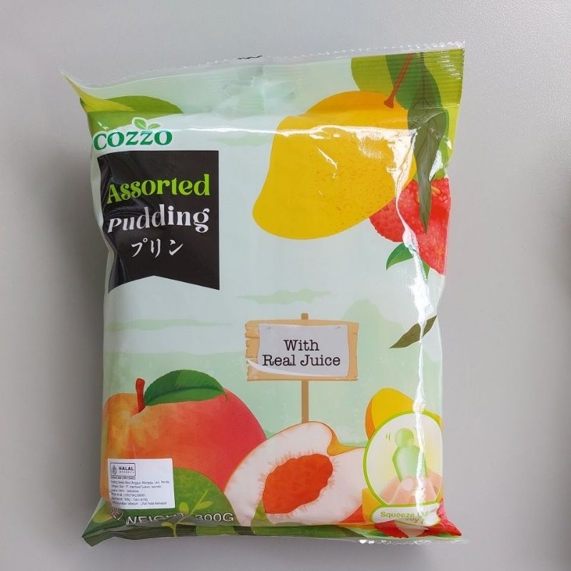 Cozzo assorted pudding 300gr/fruit pudding | Shopee Malaysia