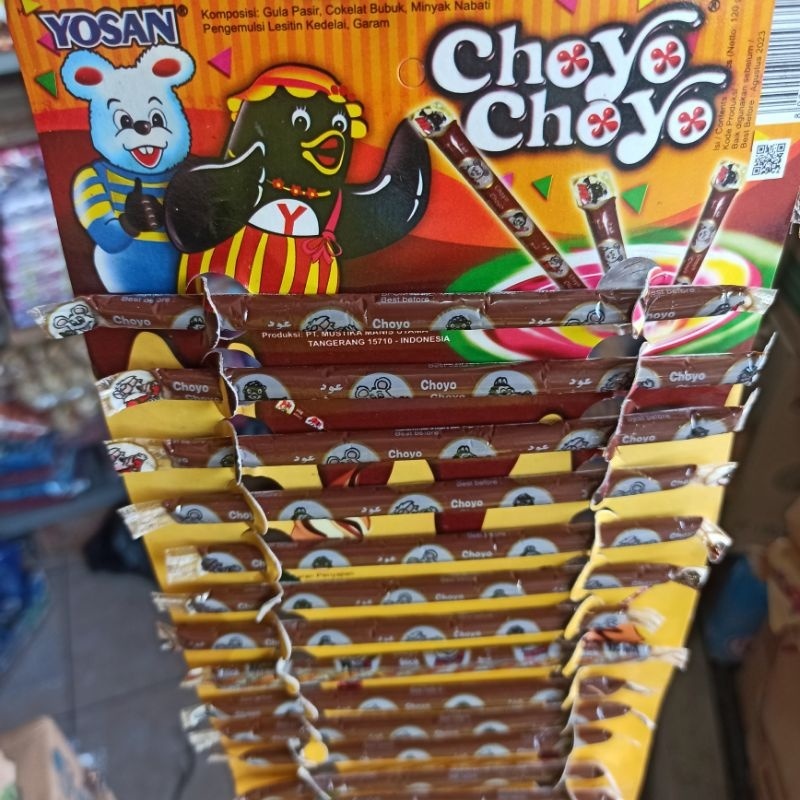 Yosan Choyo Choyo JUMBO Old School stick - Chocolate stick - Choyo ...
