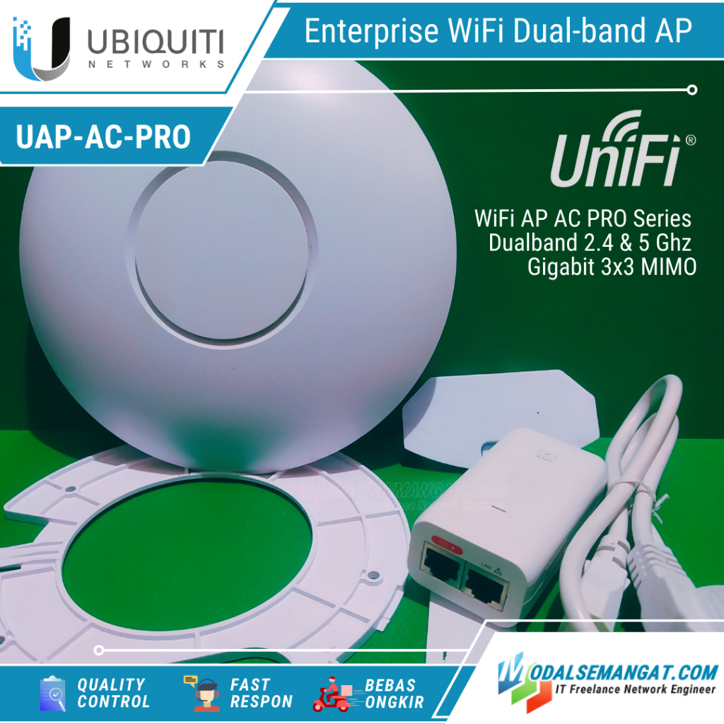 Ubiquiti UniFi UAP-AC-PRO WiFi AP Dual-band 2.4 & 5ghz Gigabit | Shopee ...