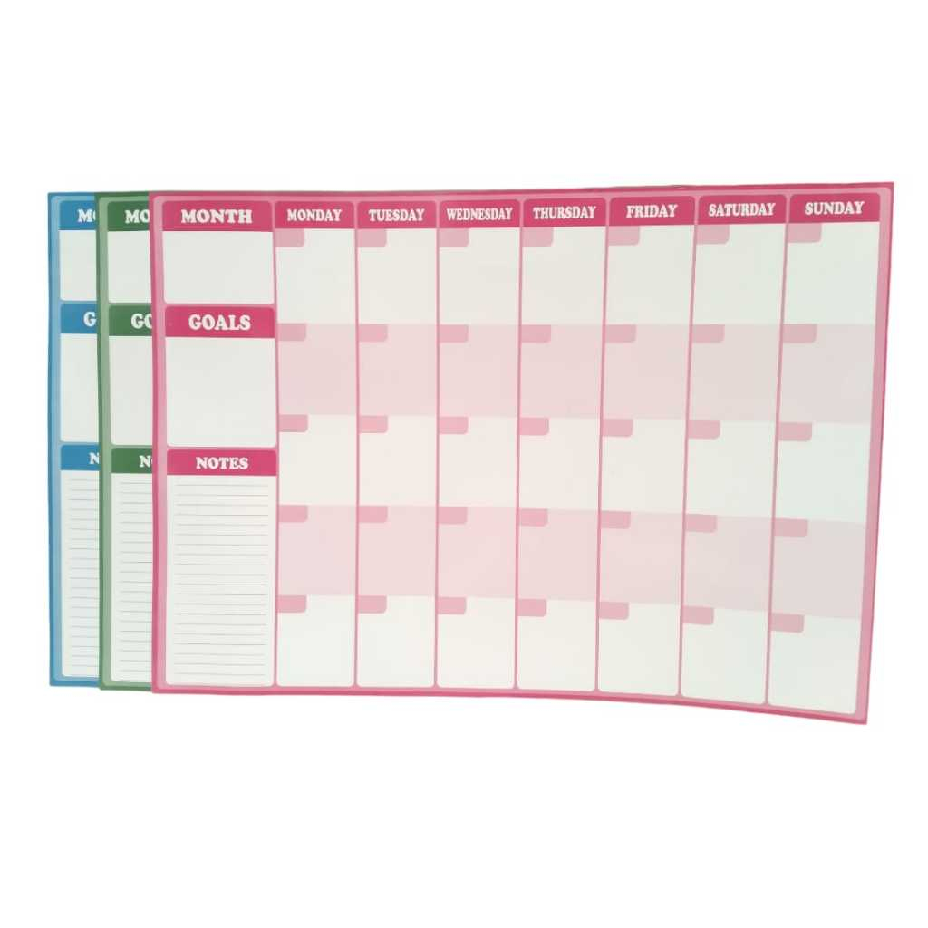 Schedule BOARD 50X70 2-sided SCHEDULE BOARD WHITEBOARD Paper | Shopee ...