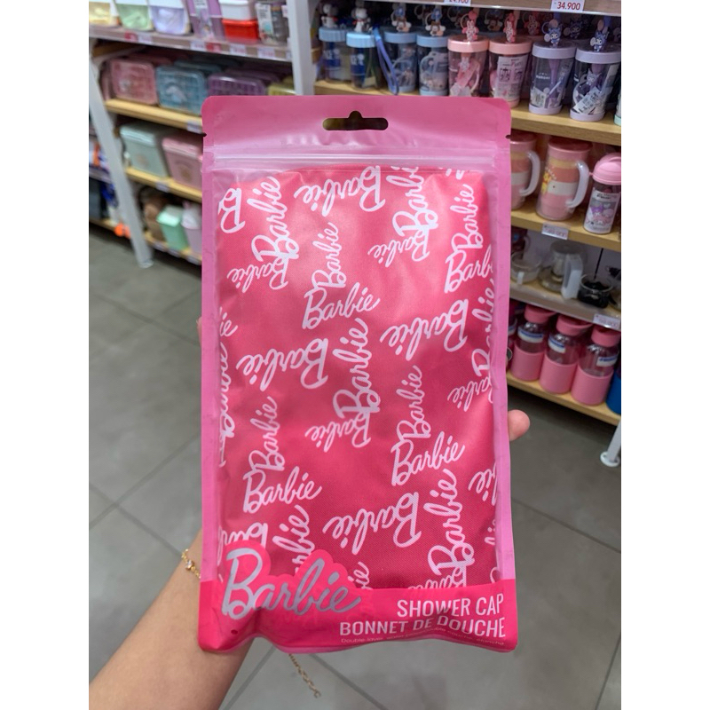 Miniso Barbie Collection Printed Shower Cap / Bathing Cap | Shopee Malaysia