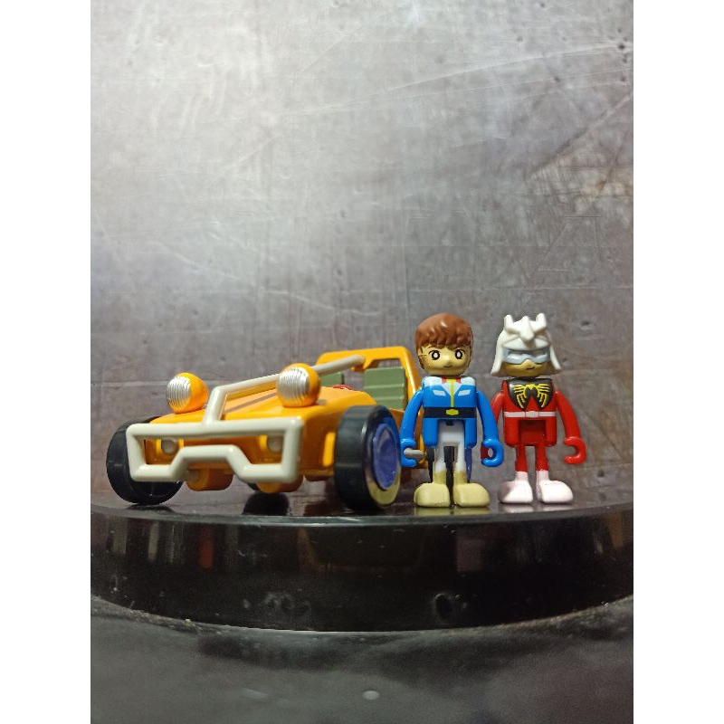 Figure Gundam Mobile Suit Gundam Pilot and Buggy Set Chibi Tomy ...