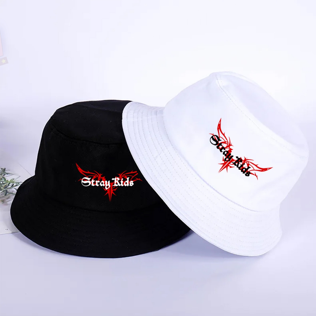 Beanie Bucket Hats korean kpop STRAY KIDS domin ate world tour (Wing ...