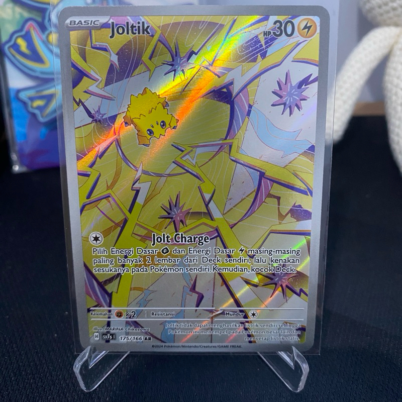 Joltik AR 175/166 Pokemon TCG Indonesia | Shopee Malaysia
