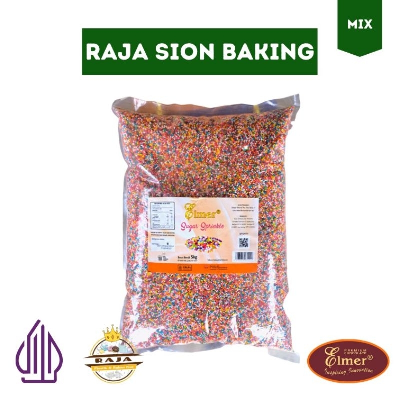 Elmer Sprinkle 500gr/Sugar Sprinkle Rainbow | Shopee Malaysia