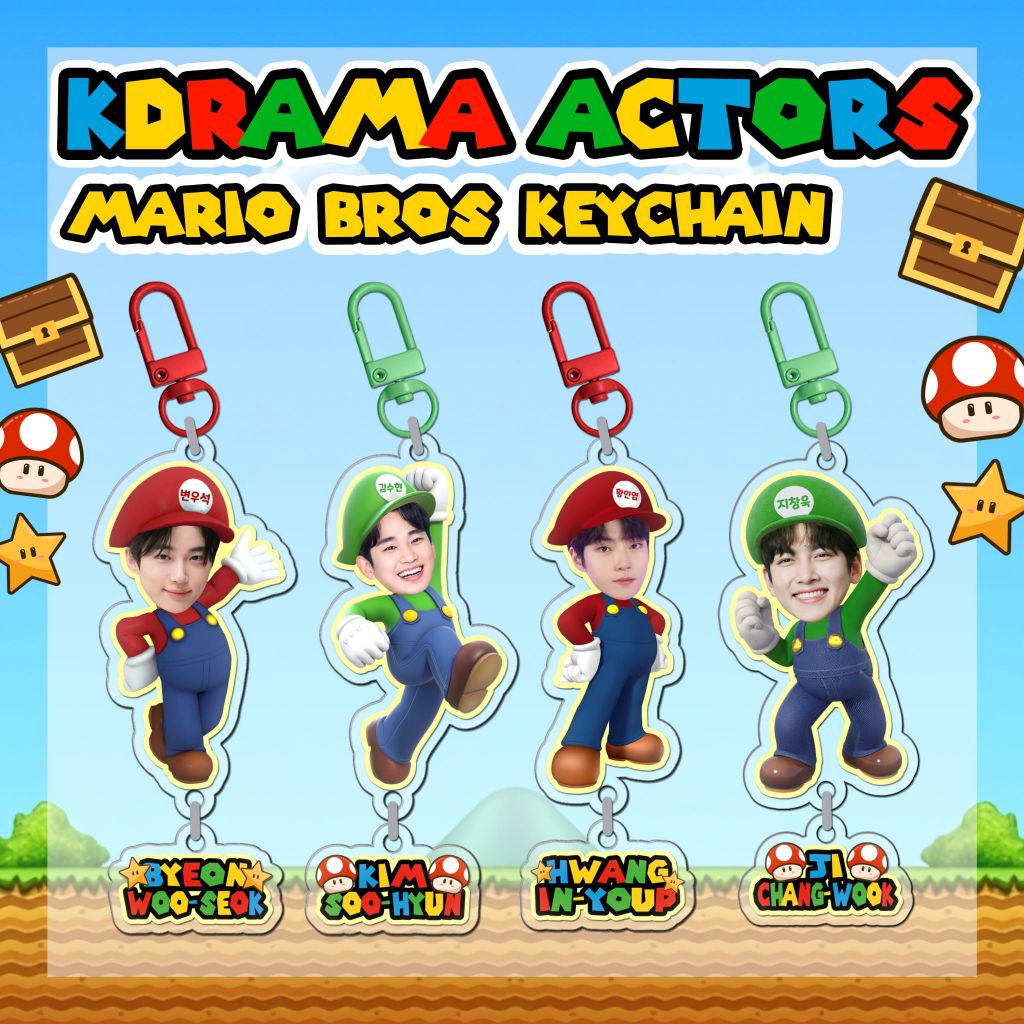 GANTUNGAN Kdrama ACTOR KEYCHAIN PART 1 | Byeon Woo Seok | Ji Chang Wook ...