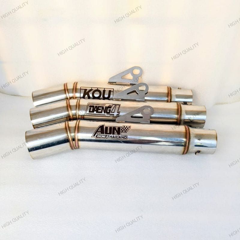 Super Open Pipe Daeng Pipe Aun Kou Canister Exhaust for all motorcycles ...
